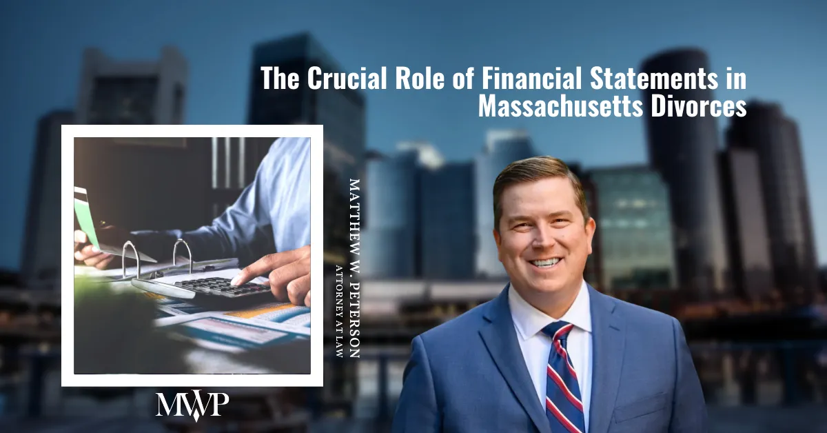 Financial Statements In Massachusetts Divorce