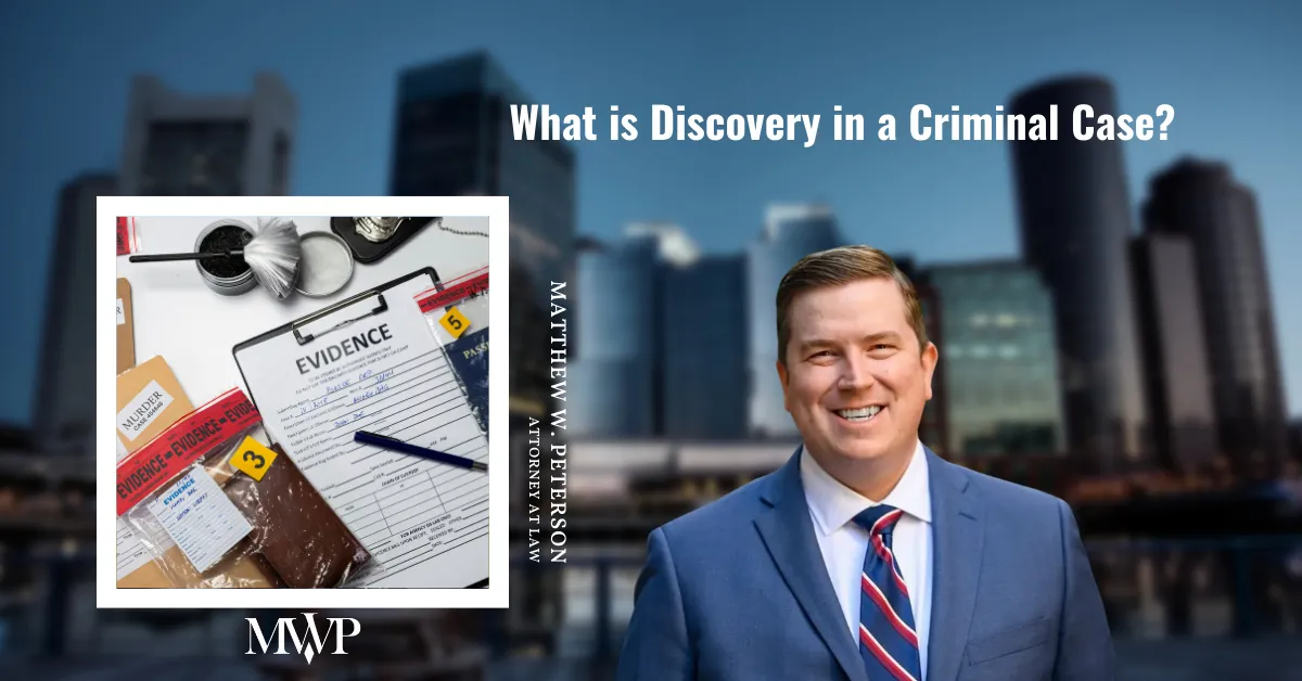 What Is Discovery In A Criminal Case?