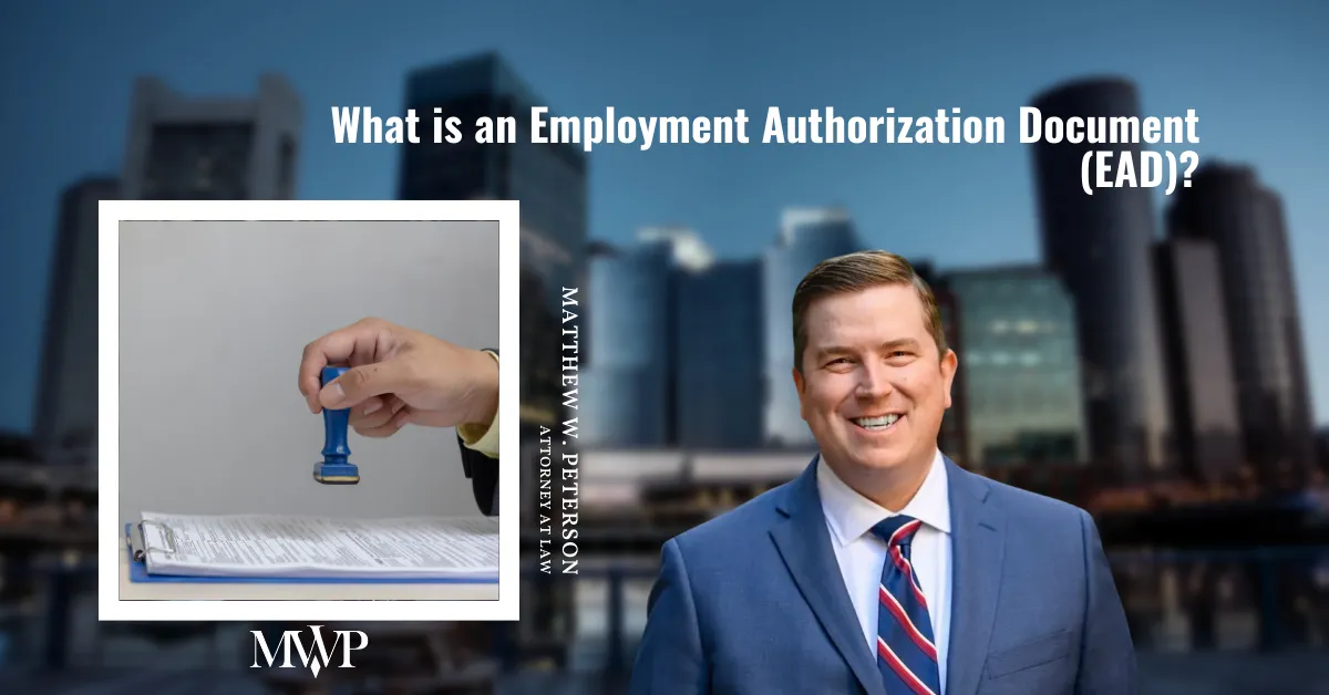 What is an Employment Authorization Document (EAD)?