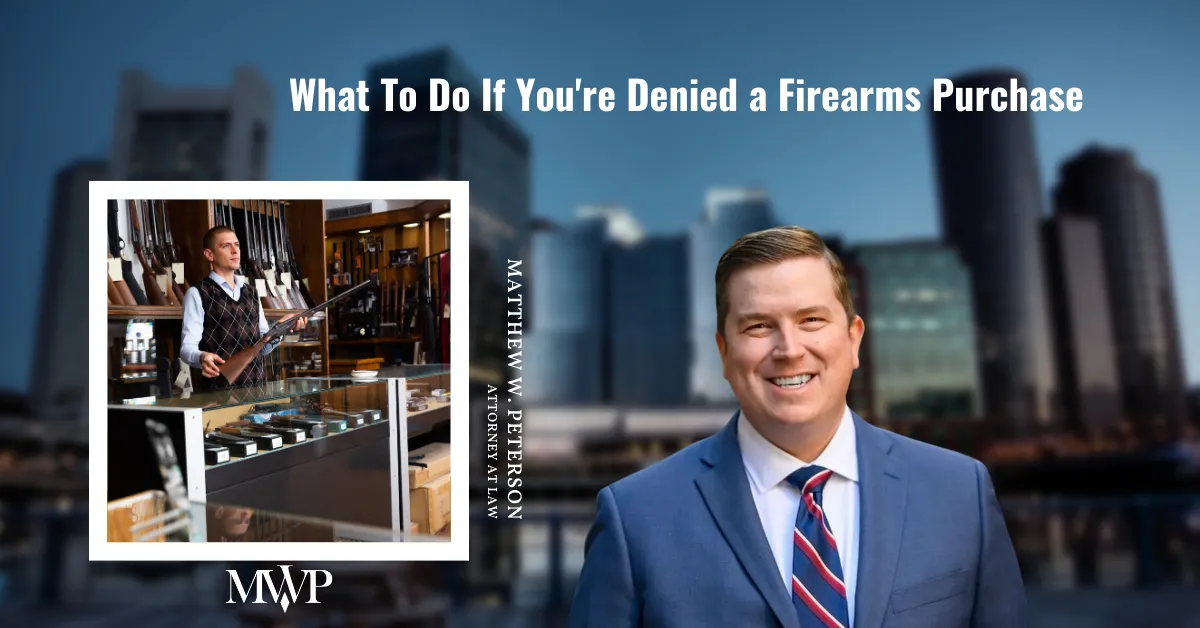 Experiencing Denied Firearm Purchase In Massachusetts? Here's What To ...
